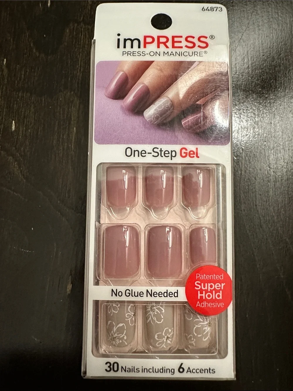 imPRESS | Makeup | Impress Onestep Gel Presson Nails In Mauve Pink With ...